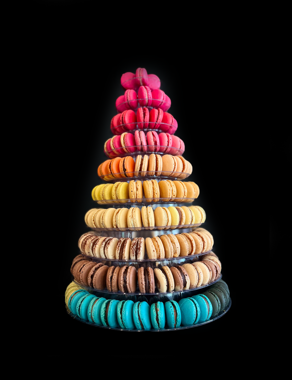 Pyramide de macarons XL (200pcs) – Signature Macarons